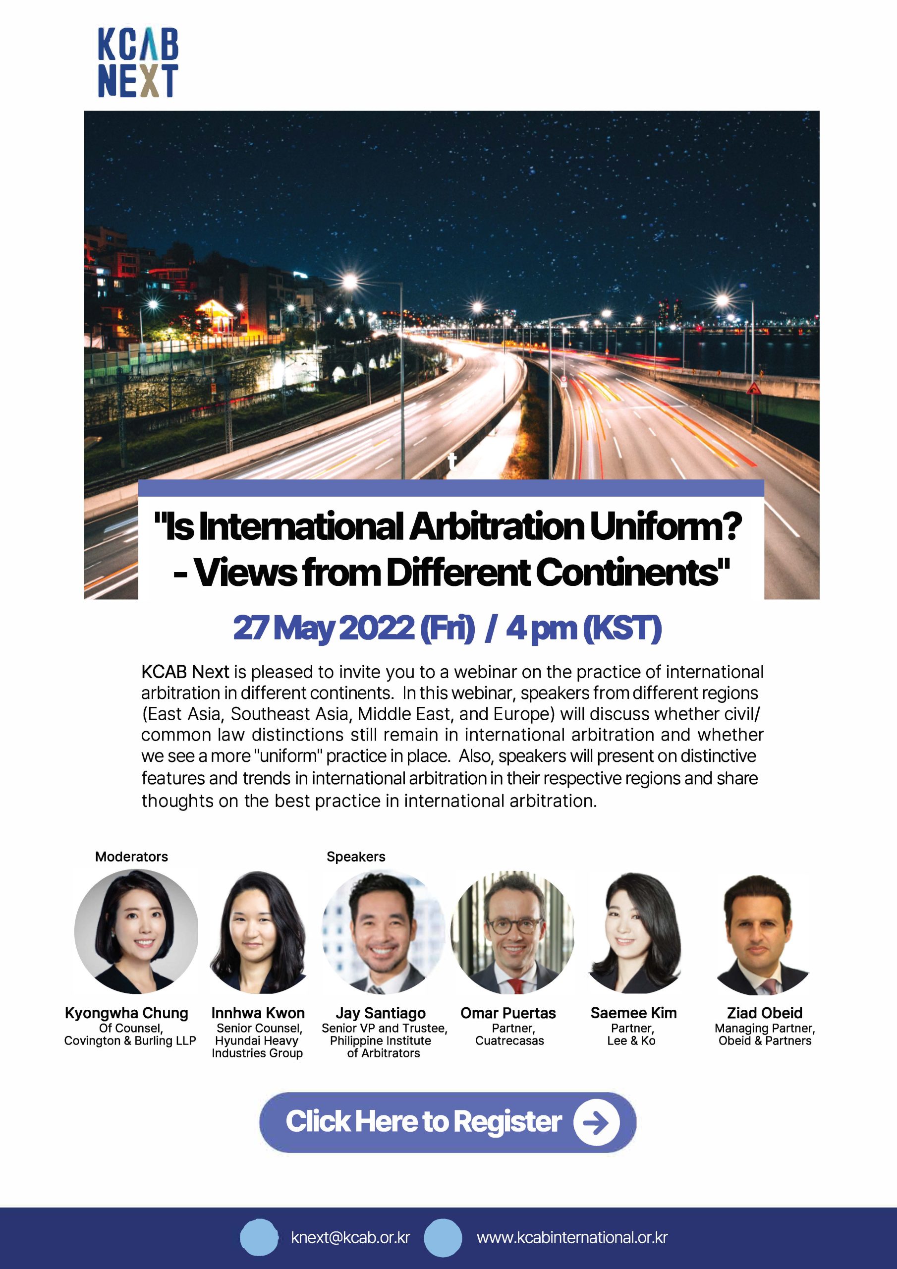 Ziad Obeid will be speaking in a webinar hosted by KCAB